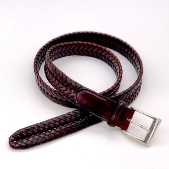 Brighton | Accessories | Brighton Milan Woven Leather Belt | Poshmark